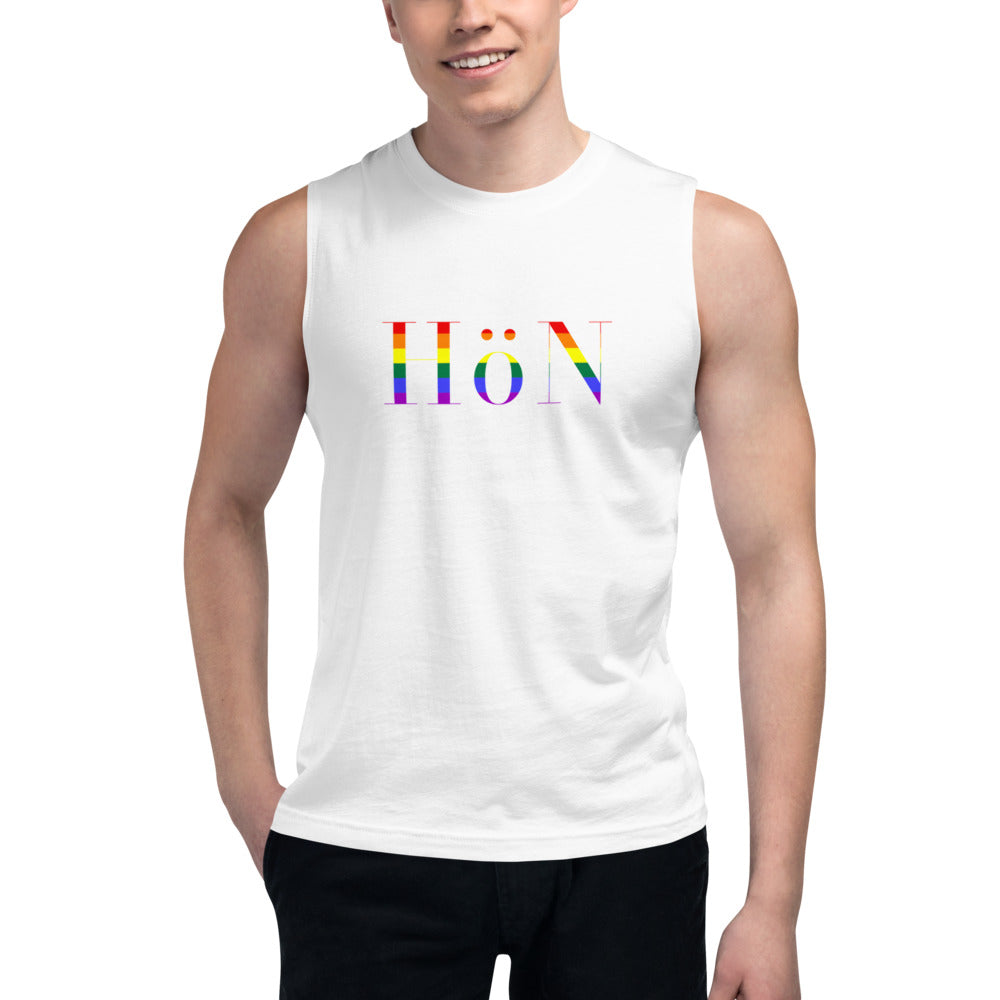 HöN Pride Logo Muscle Shirt – HAUS of NAVI
